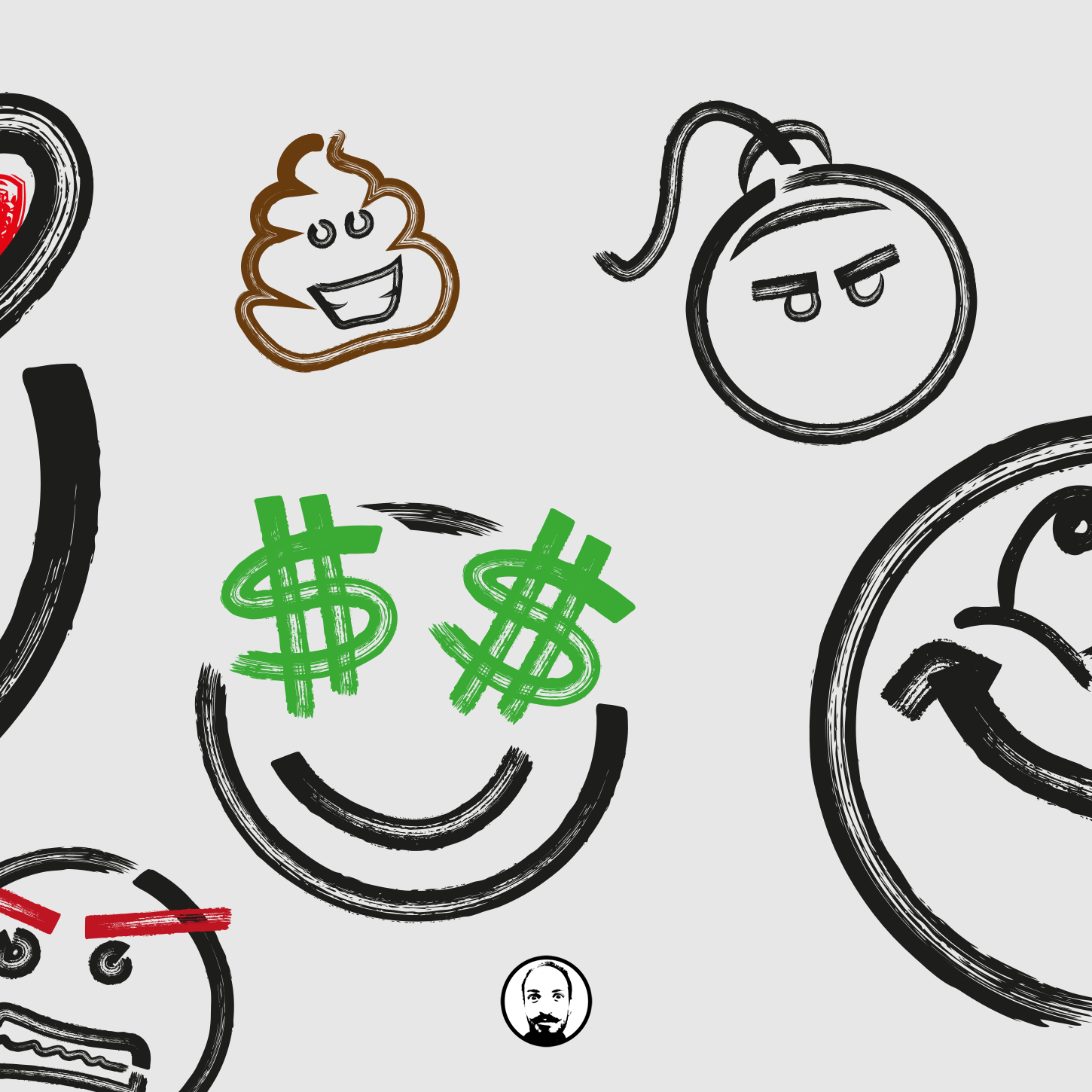 Brew Mood Coffee Emoji - Emre Alkaç